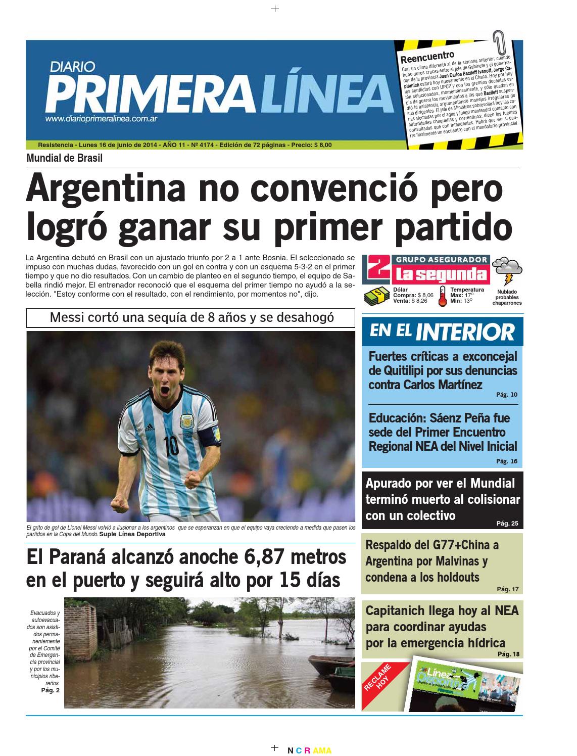 Primera linea 4174 16 06 14 by Diario Primera Linea - Issuu