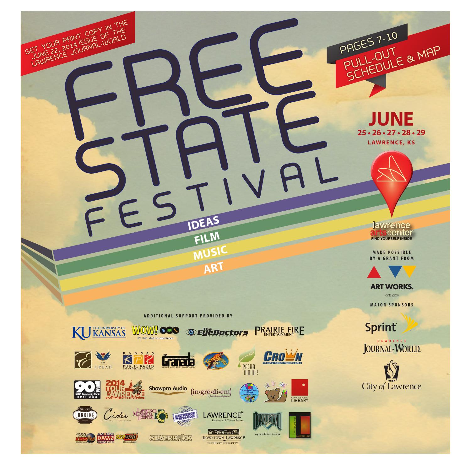Free State Festival 2014 by Lawrence Arts Center - Issuu
