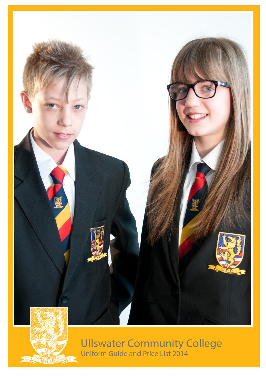 2014 UCC Uniform Guide and Price List by Ullswater Community College ...