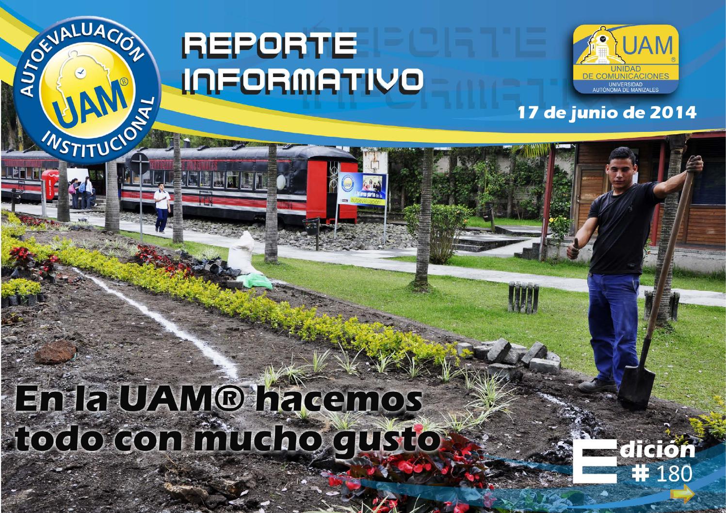 Reporte Informativo No.180 by Universidad Autónoma de Manizales - Issuu