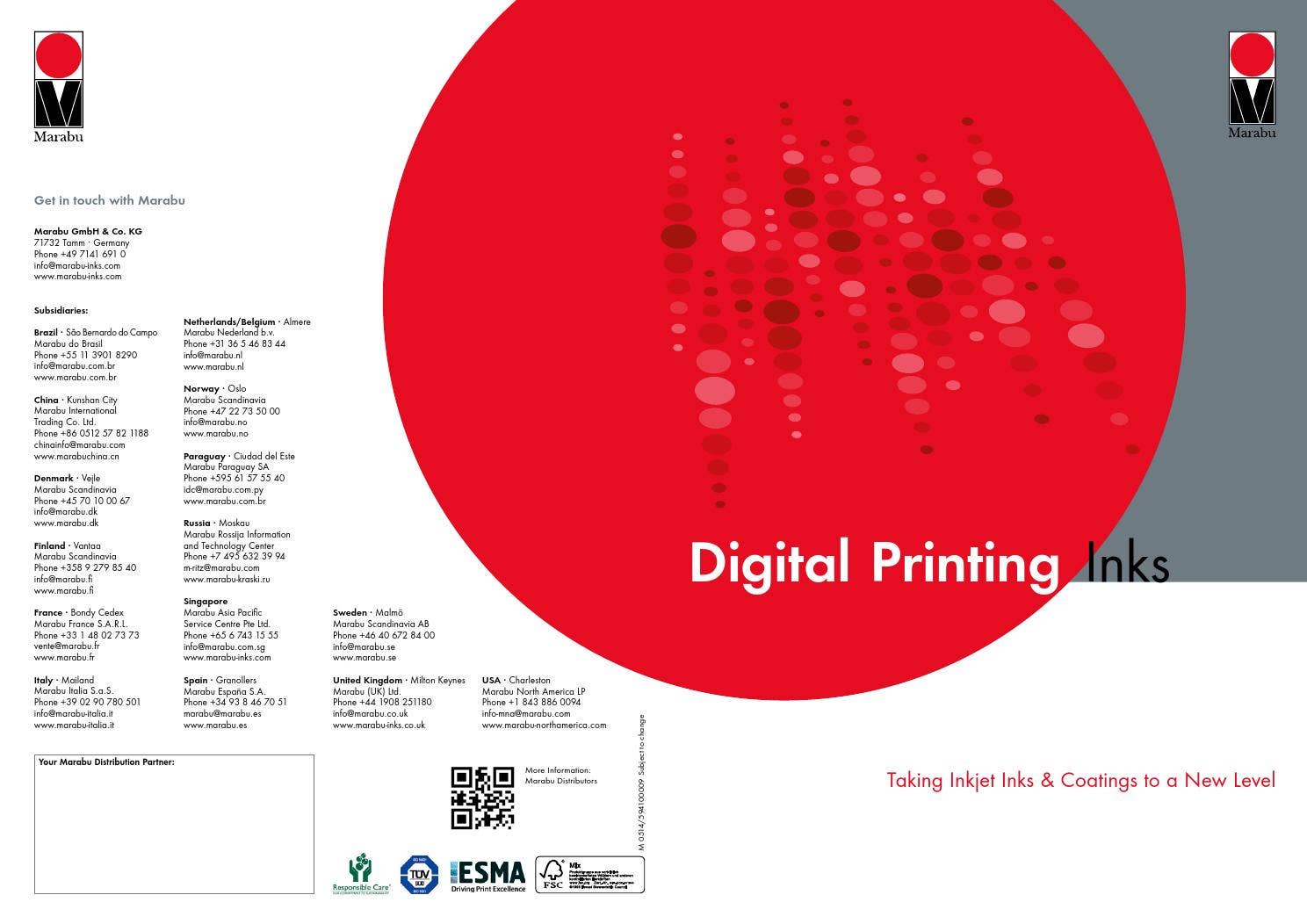 Brochure Digital Printing Inks by Marabu GmbH & Co. KG - Issuu
