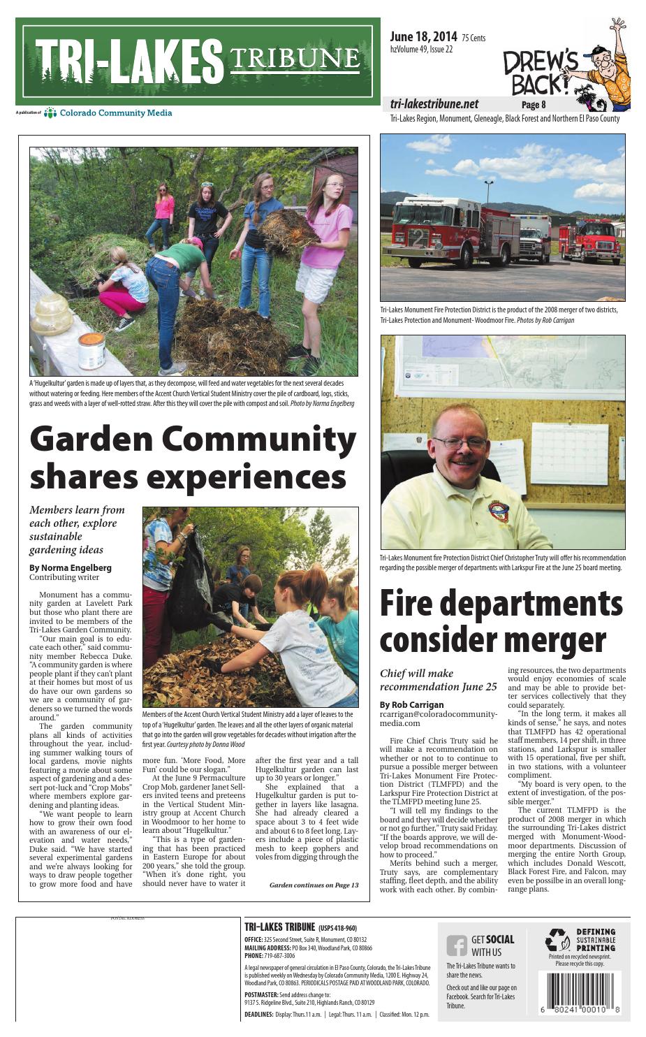 Tri lakes tribune 0618 by Colorado Community Media - Issuu