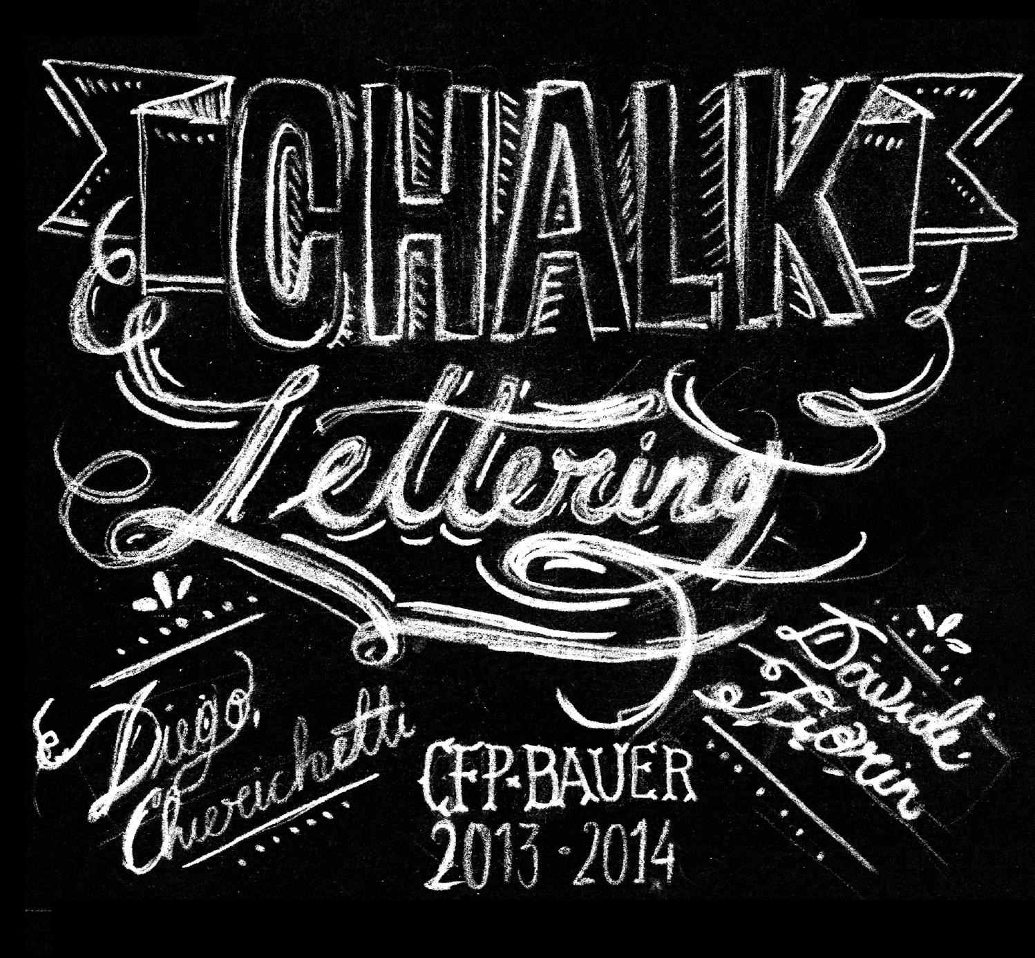 Chalk Lettering by diego_chierichetti - Issuu