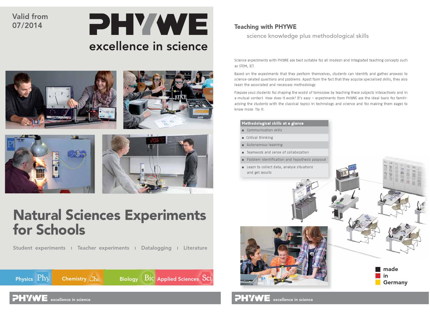 00217 02 experiments for schools mini by PHYWE Systeme GmbH & Co KG - Issuu