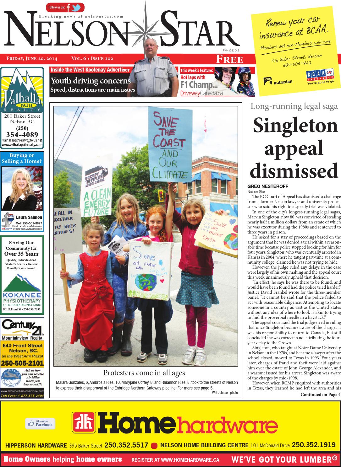 Nelson Star, June 20, 2014 by Black Press Media Group - Issuu
