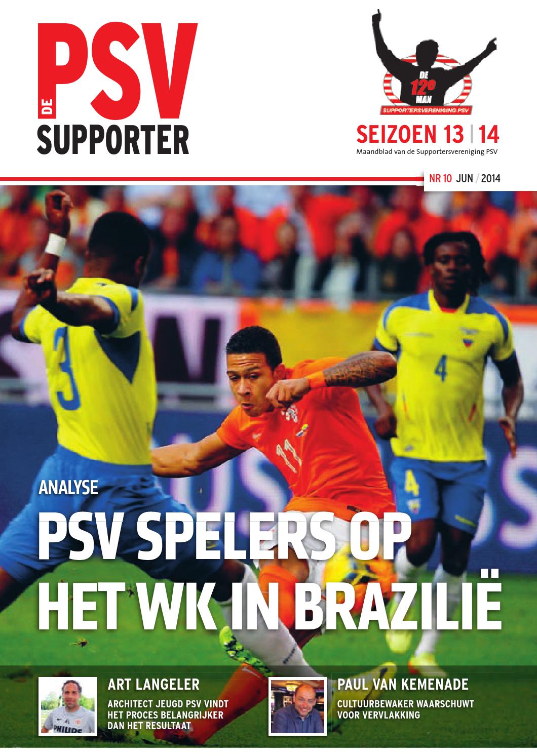 De PSV Supporter juni 2014 by Supportersvereniging PSV - Issuu