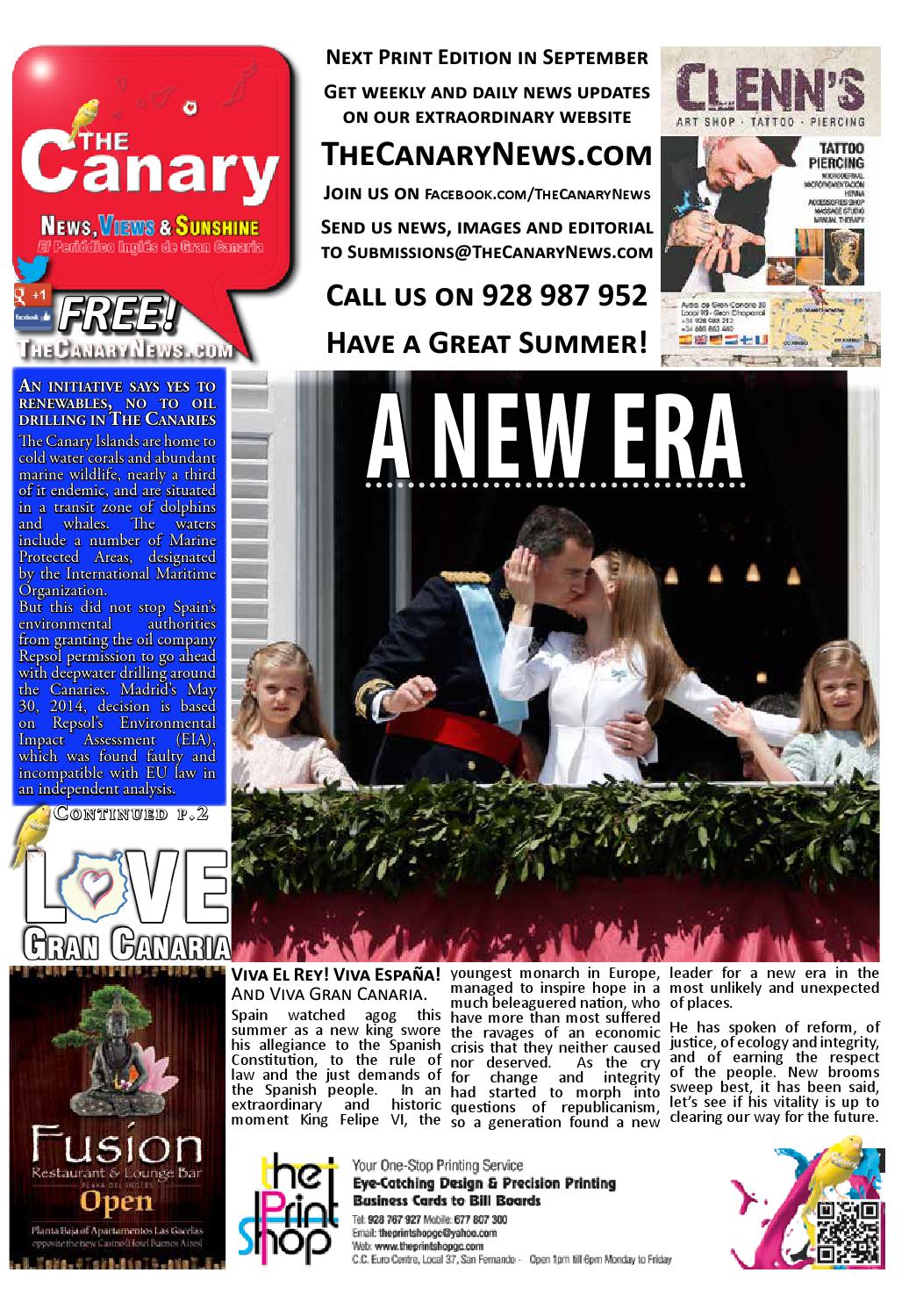 The Canary News, Views and Sunshine Summer14w by The Canary News, Views ...