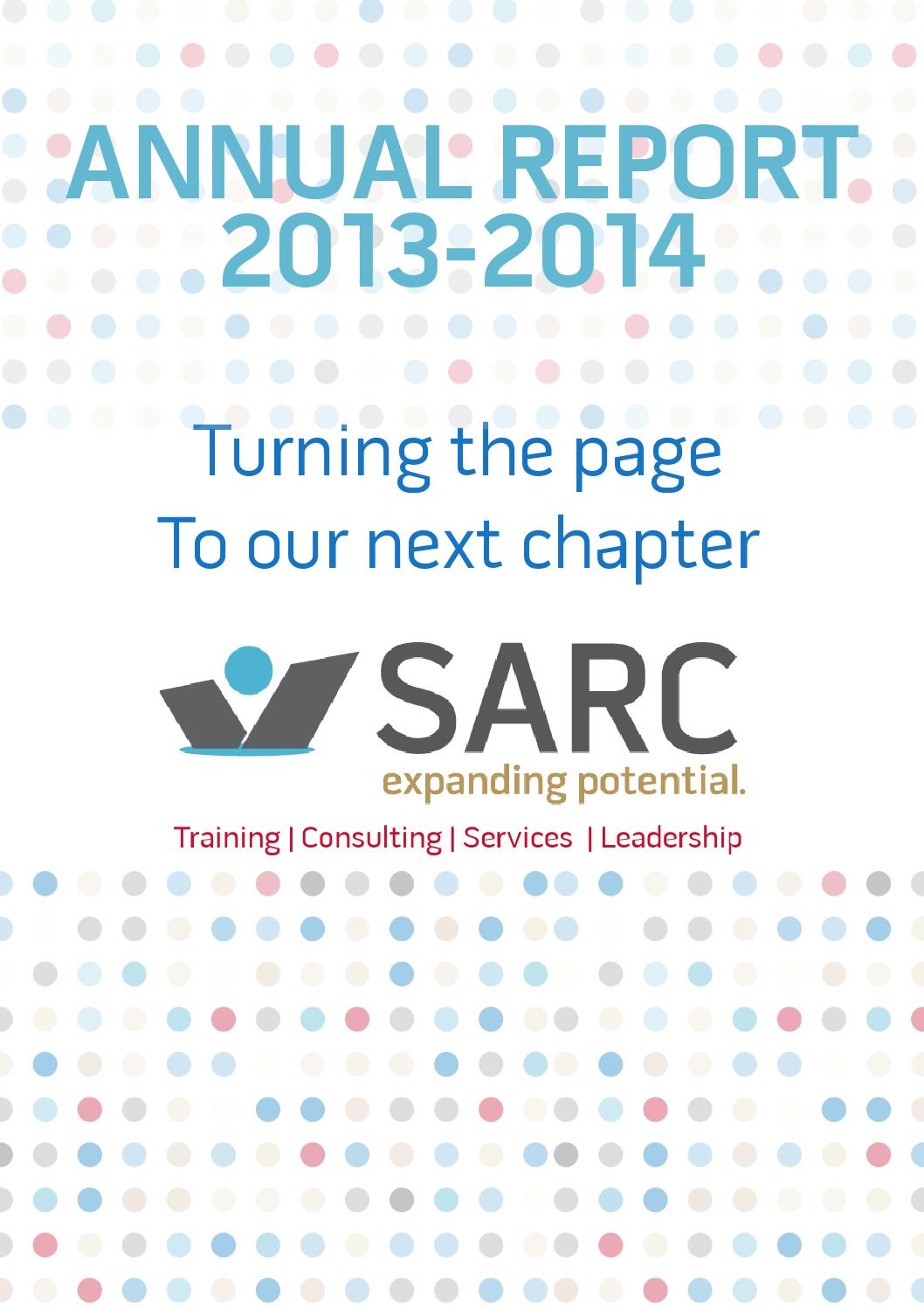 SARC 2013-2014 Annual Report by SARC/SARCAN - Issuu
