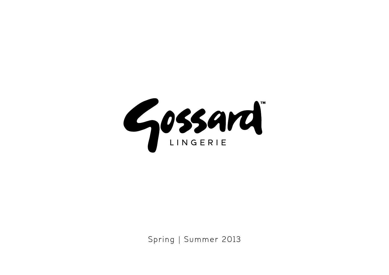 Katalog gossard ss13 by skanaticus - Issuu