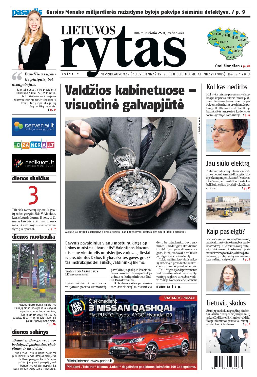 Lietuvos rytas by Lietuvos Rytas - Issuu