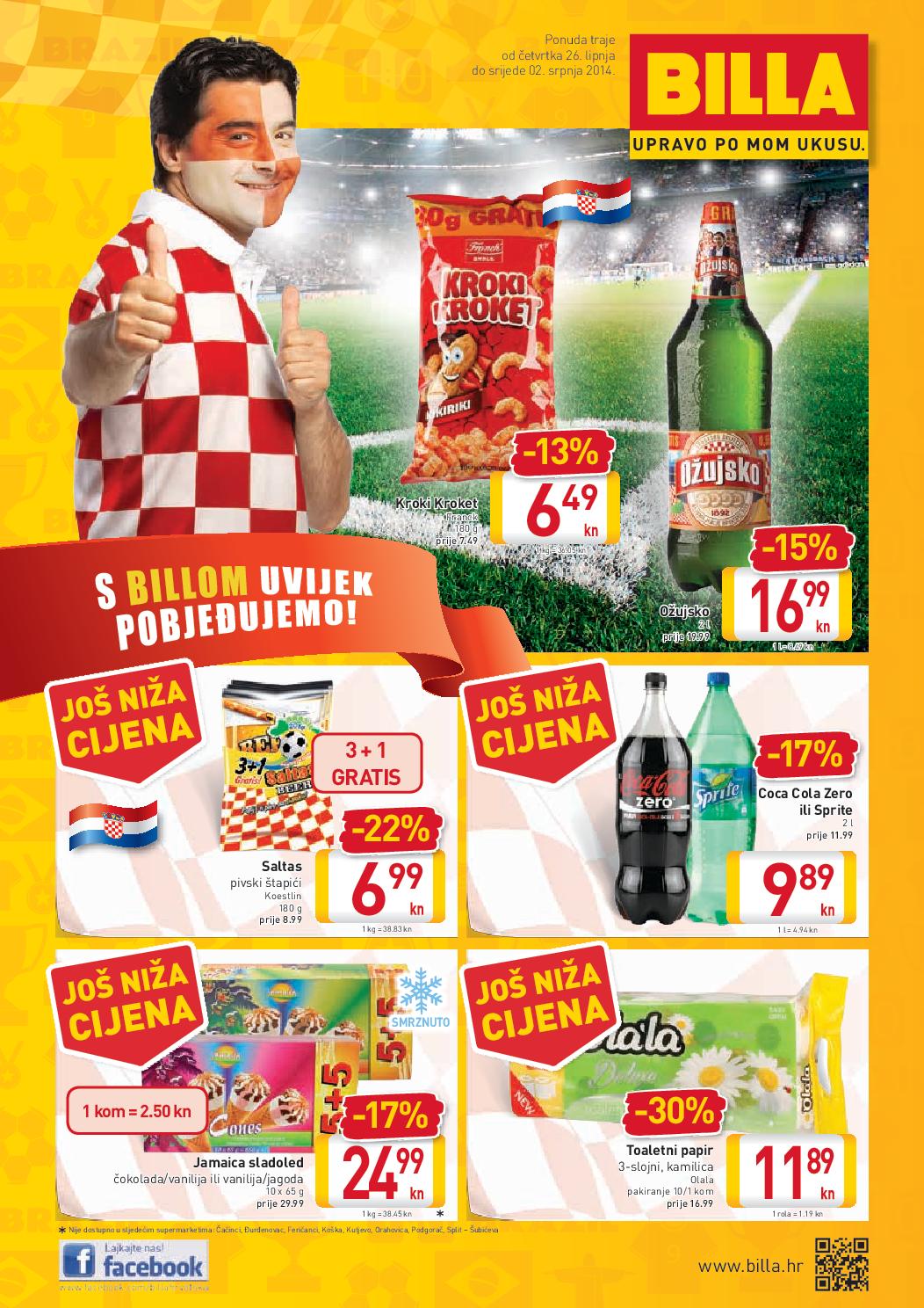 Billa katalog posebna akcija do 02 07 2014 by Catalog.hr - Issuu