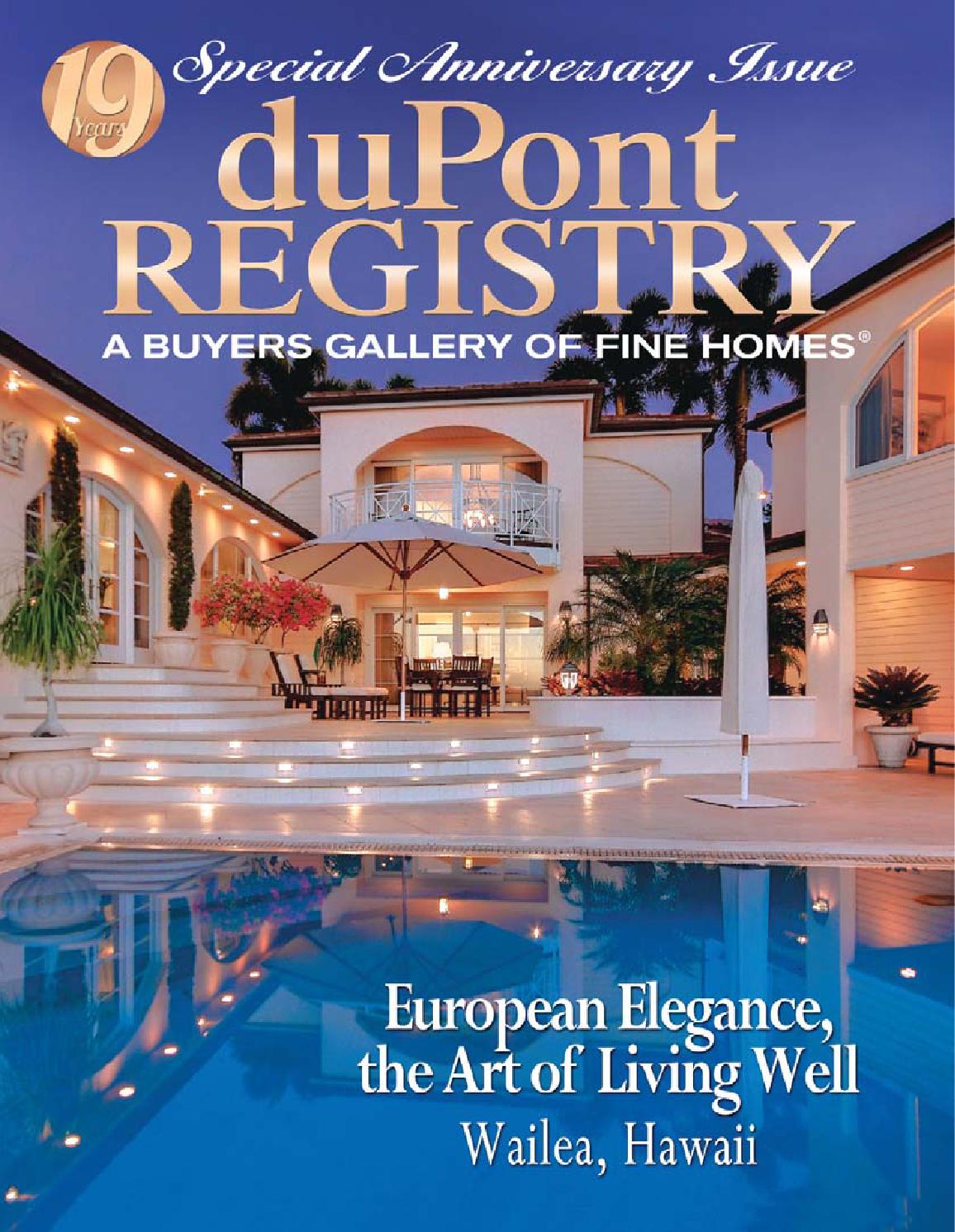 duPontREGISTRY Homes August 2014 by duPont REGISTRY - Issuu