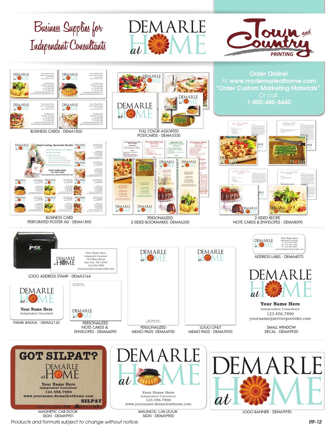 Customized marketing material flyer by bon COOK - Issuu