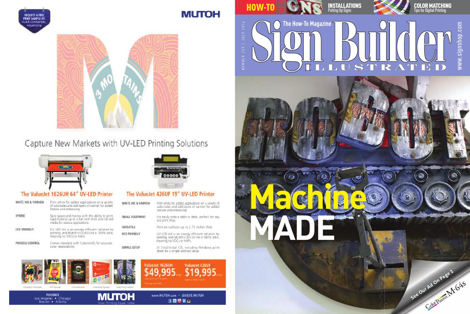 Sign Builder Illustrated July 2014 by Sign Builder Illustrated - Issuu