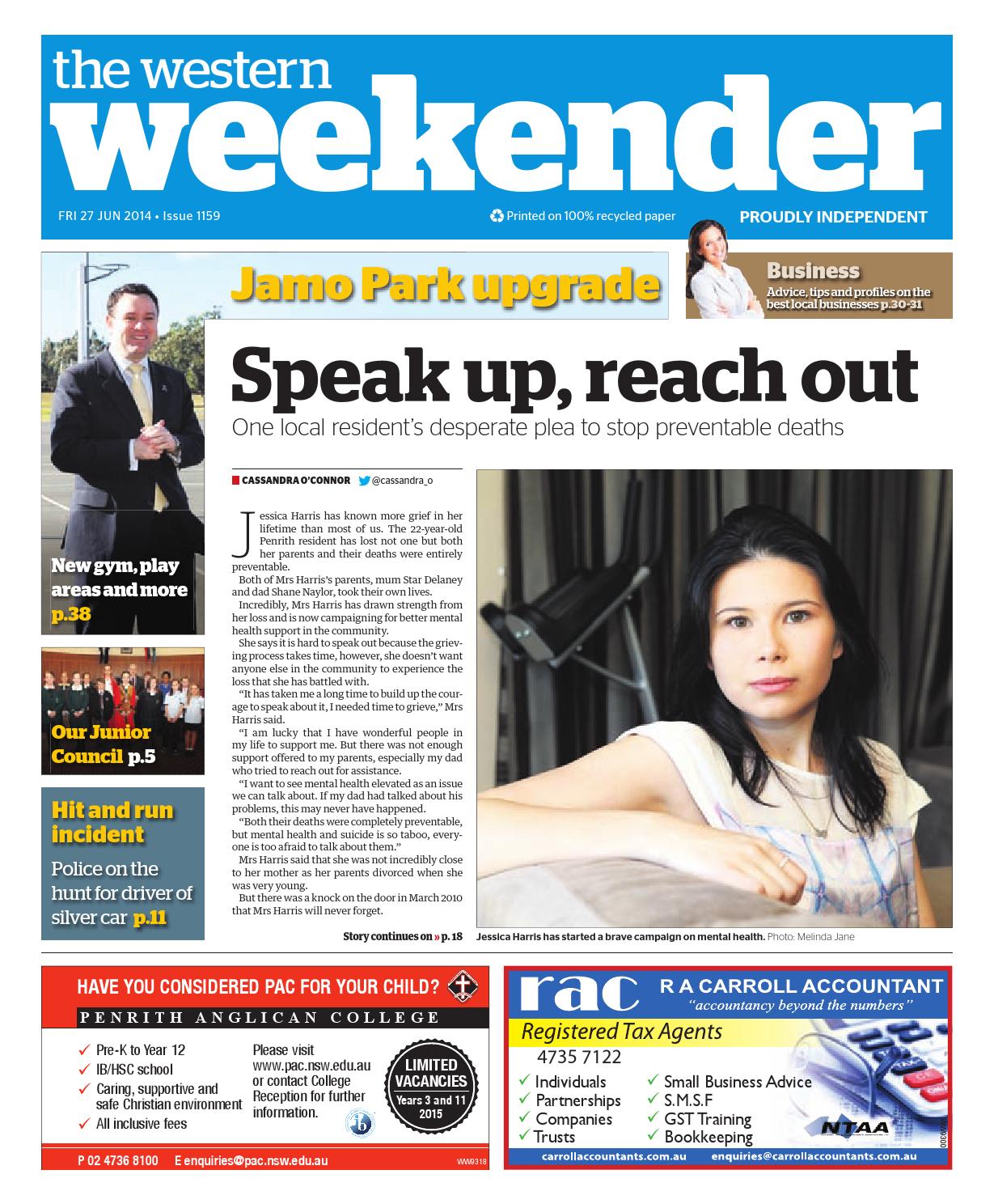 Western Weekender June 27 2014 by Western Sydney Publishing Group - Issuu