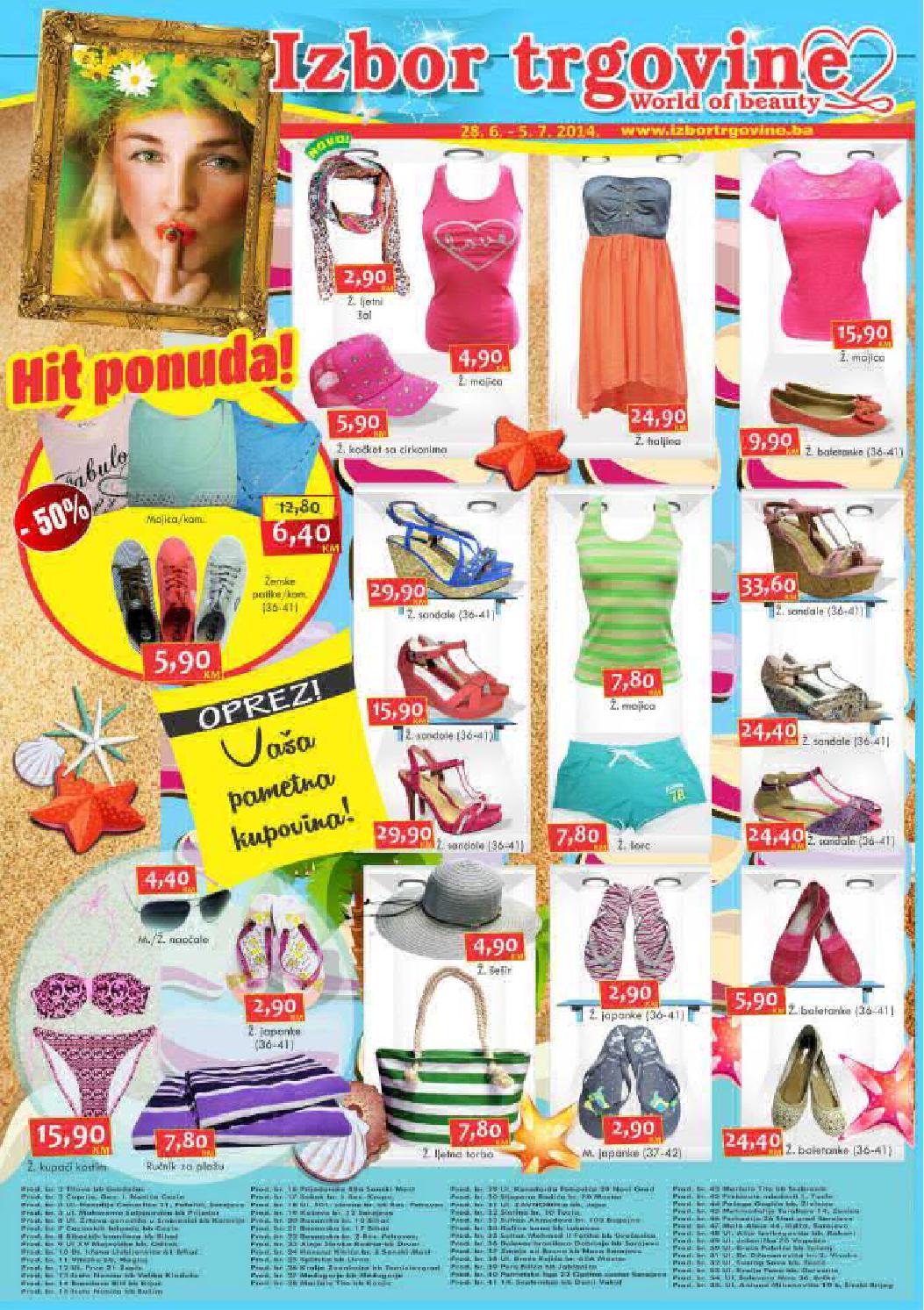 Izbor trgovina katalog akcija do 05 07 2014 by Catalog.ba - Issuu