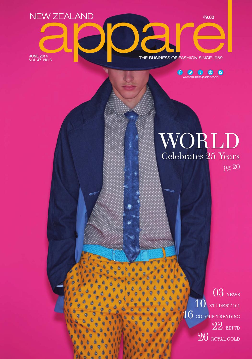 Apparel Magazine // June 2014 by Review Publishing Ltd - Issuu