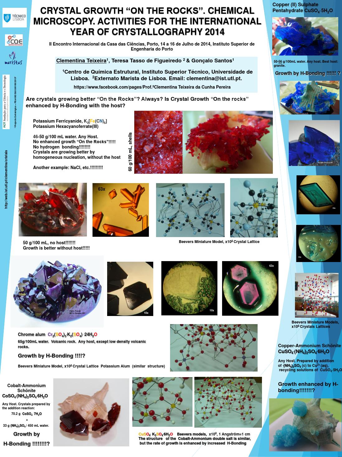 CRYSTAL GROWTH “ON THE ROCKS” by Casa Ciências - Issuu