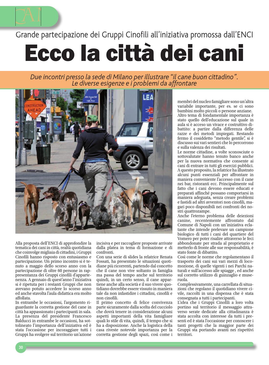 I Nostri Cani - marzo 2014 by ENCI - Ente Nazionale Cinofilia Italiana ...