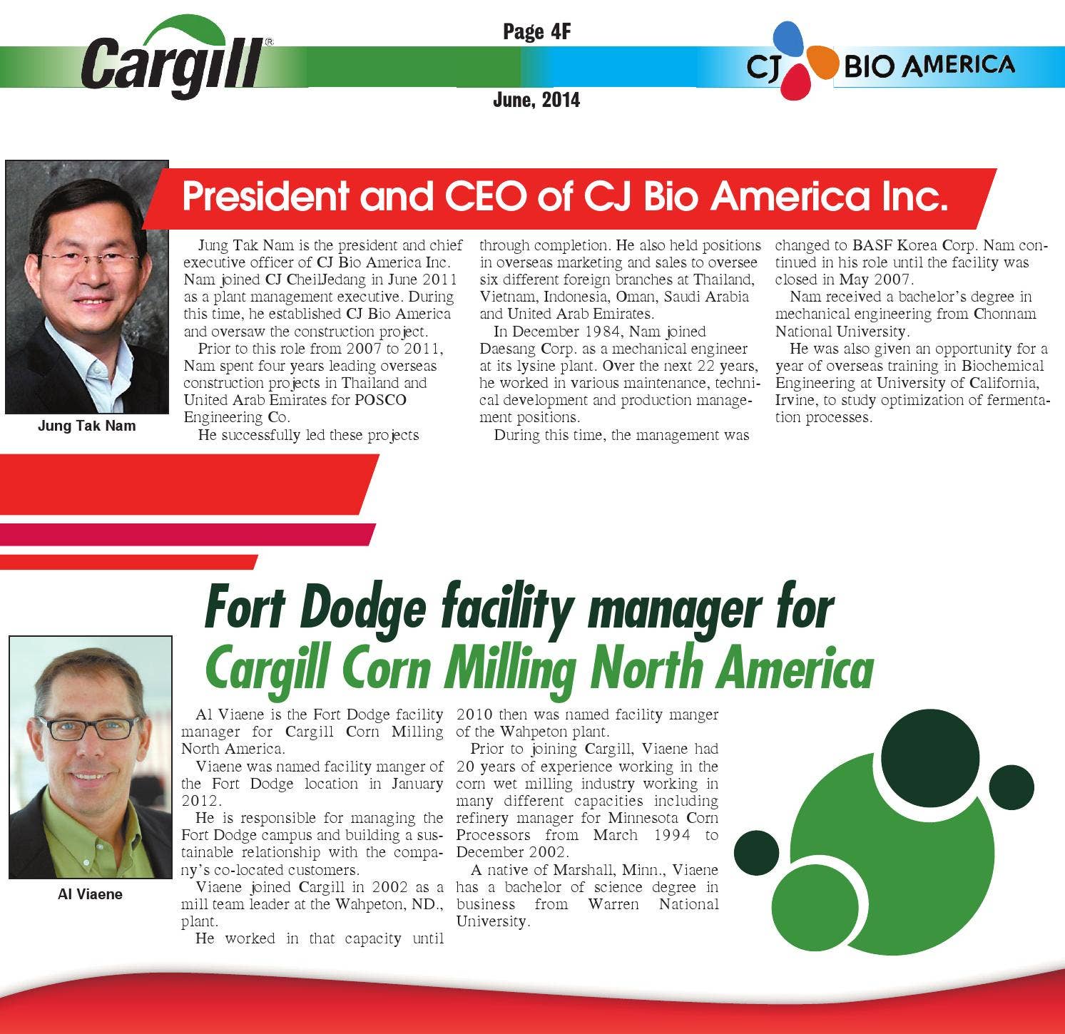 Cj Bio America and Cargill Grand Opening by Newspaper - Issuu