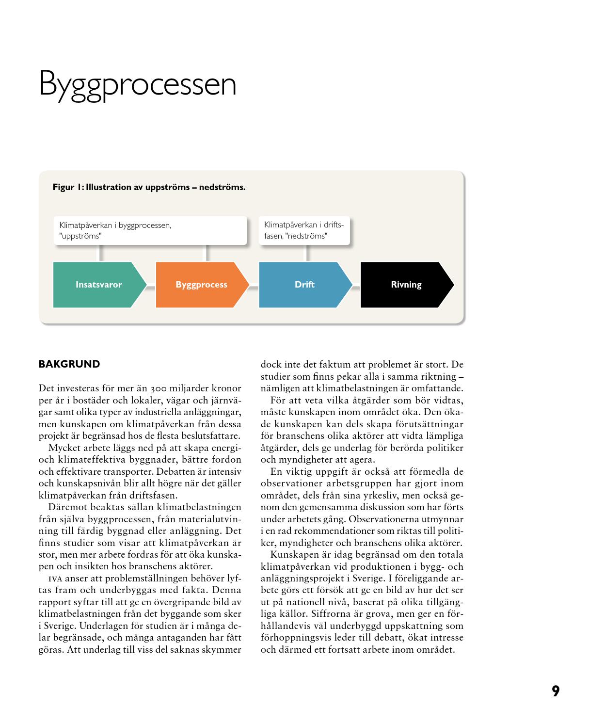 Klimatpavarkan fran byggprocessen by Kungl ...