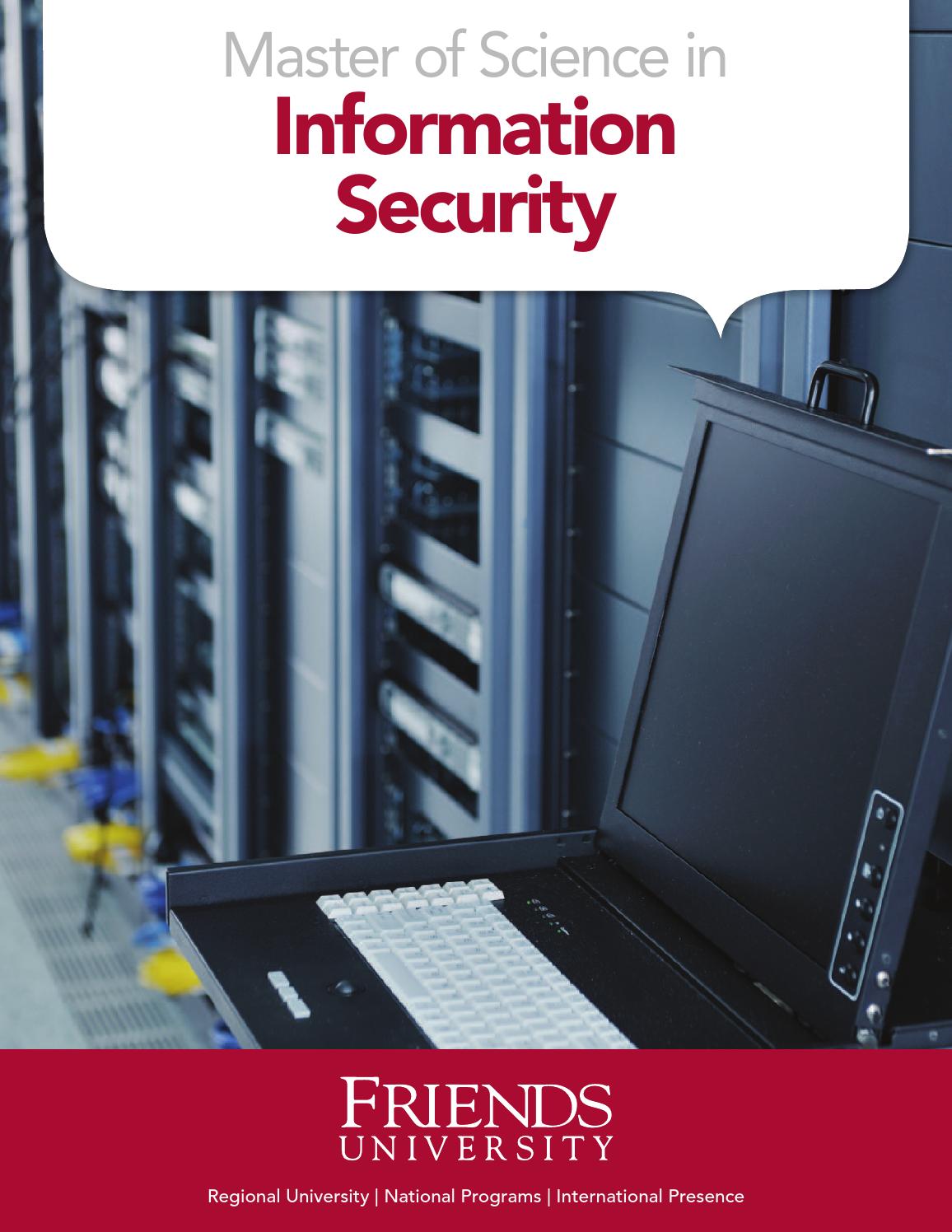 Friends University Master of Science in Information Security by Friends ...
