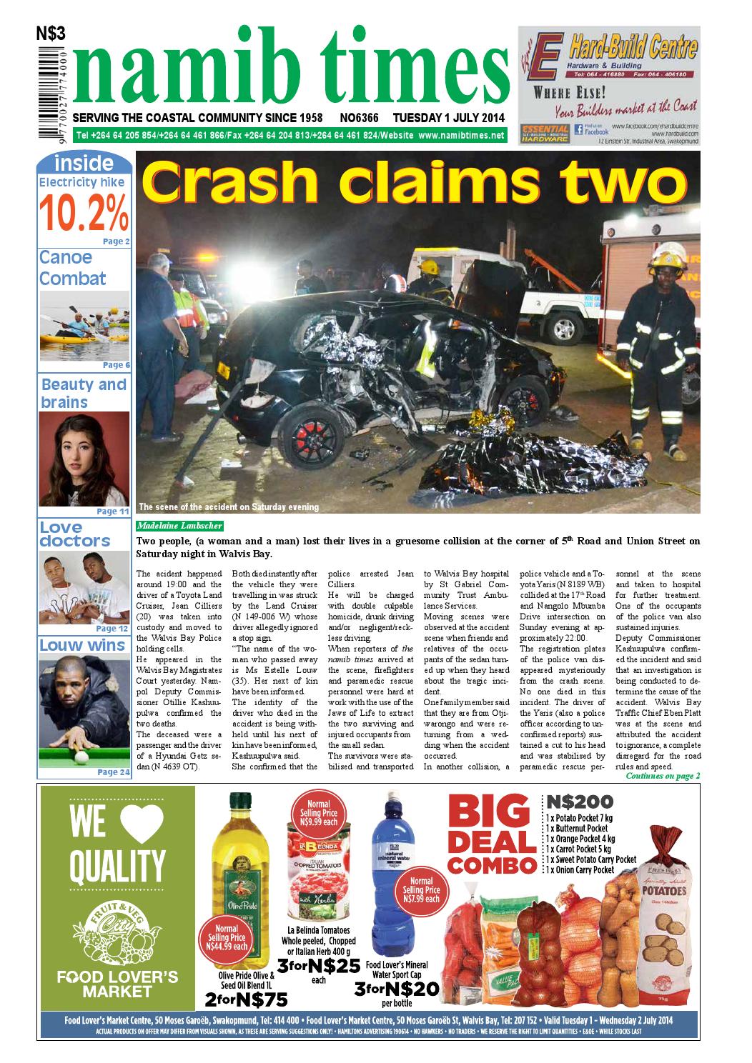 Namib Times Virtual Edition by Namib Times Virtual - Issuu