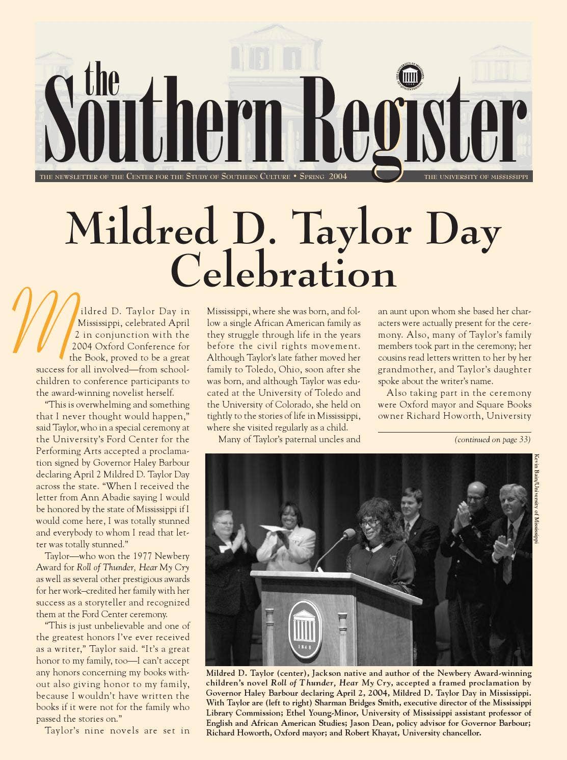 Southern Register Spring 2004 by Southern Studies - Issuu
