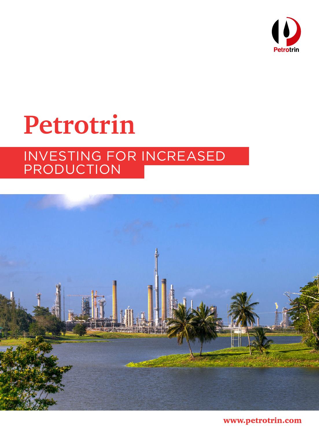 Petrotrin Americas Oil&Gas July14 Bro by Business Excellence Magazine ...
