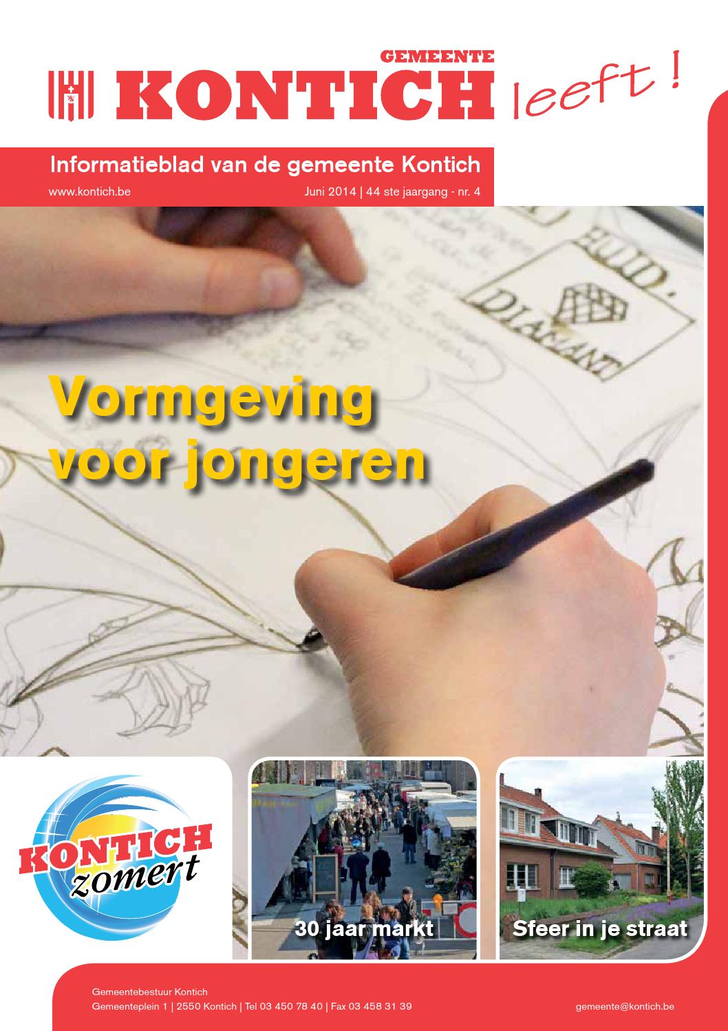 Infoblad gemeente Kontich juli 2014 by Lokaal Bestuur Kontich - Issuu