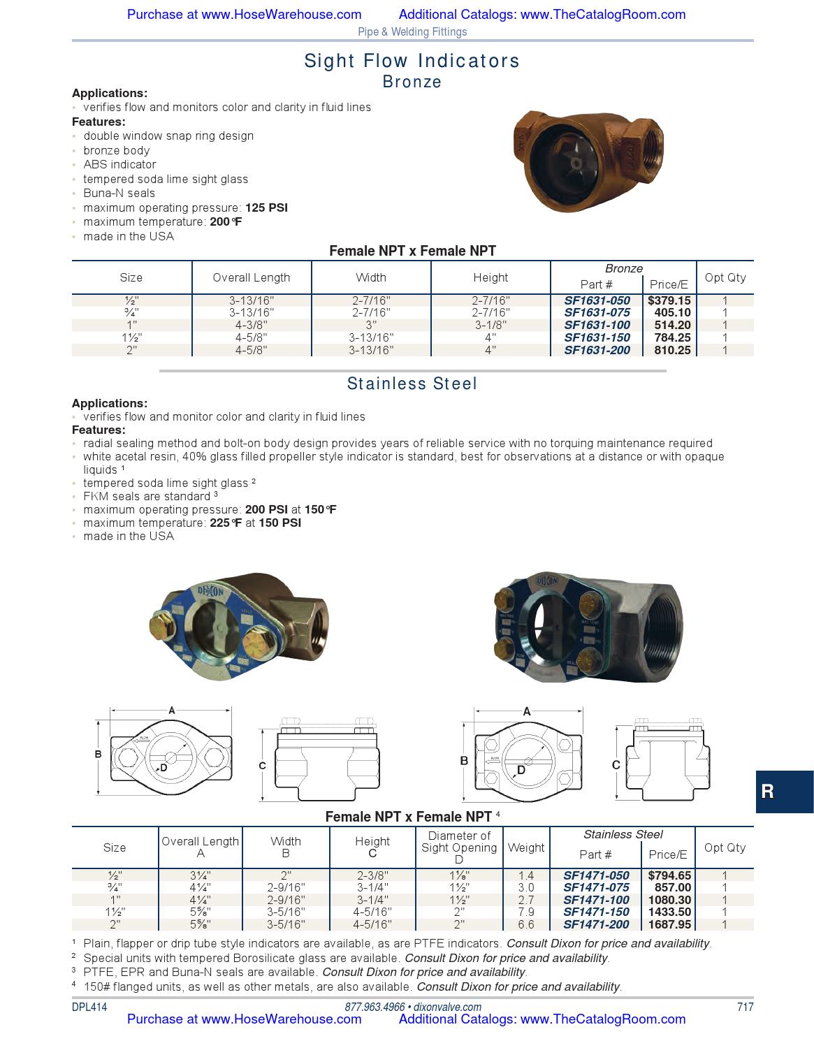 Dixon Valve catalog 2014 PDF 2 of 2 by Murdock Industrial - Issuu