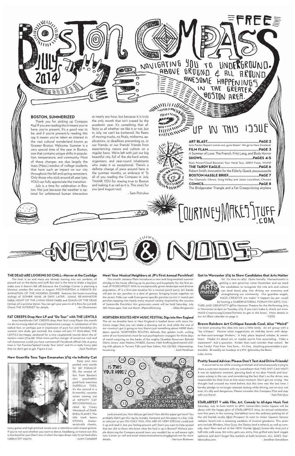 Compass #54 July 2014 by Boston Compass Newspaper - Issuu