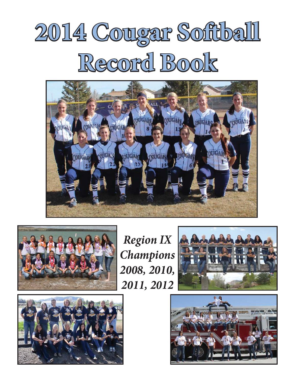 2014 Softball Record Book by WNCC - Issuu