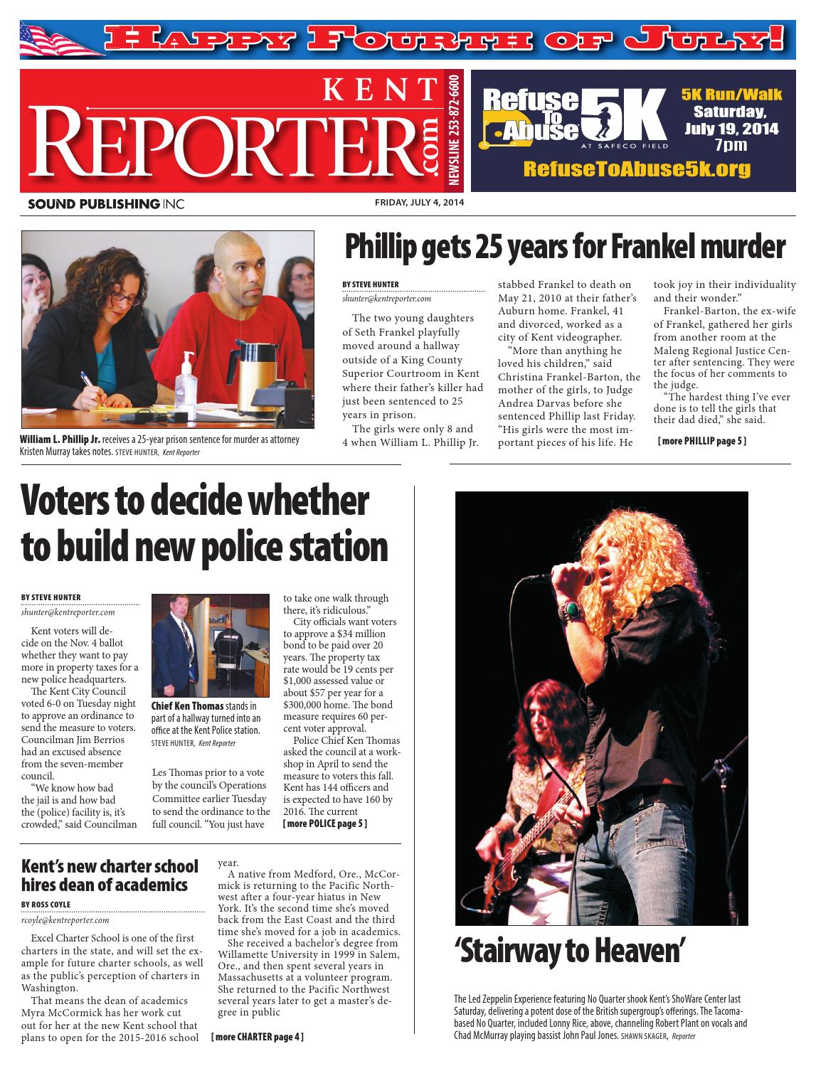 Kent Reporter, July 04, 2014 by Sound Publishing - Issuu