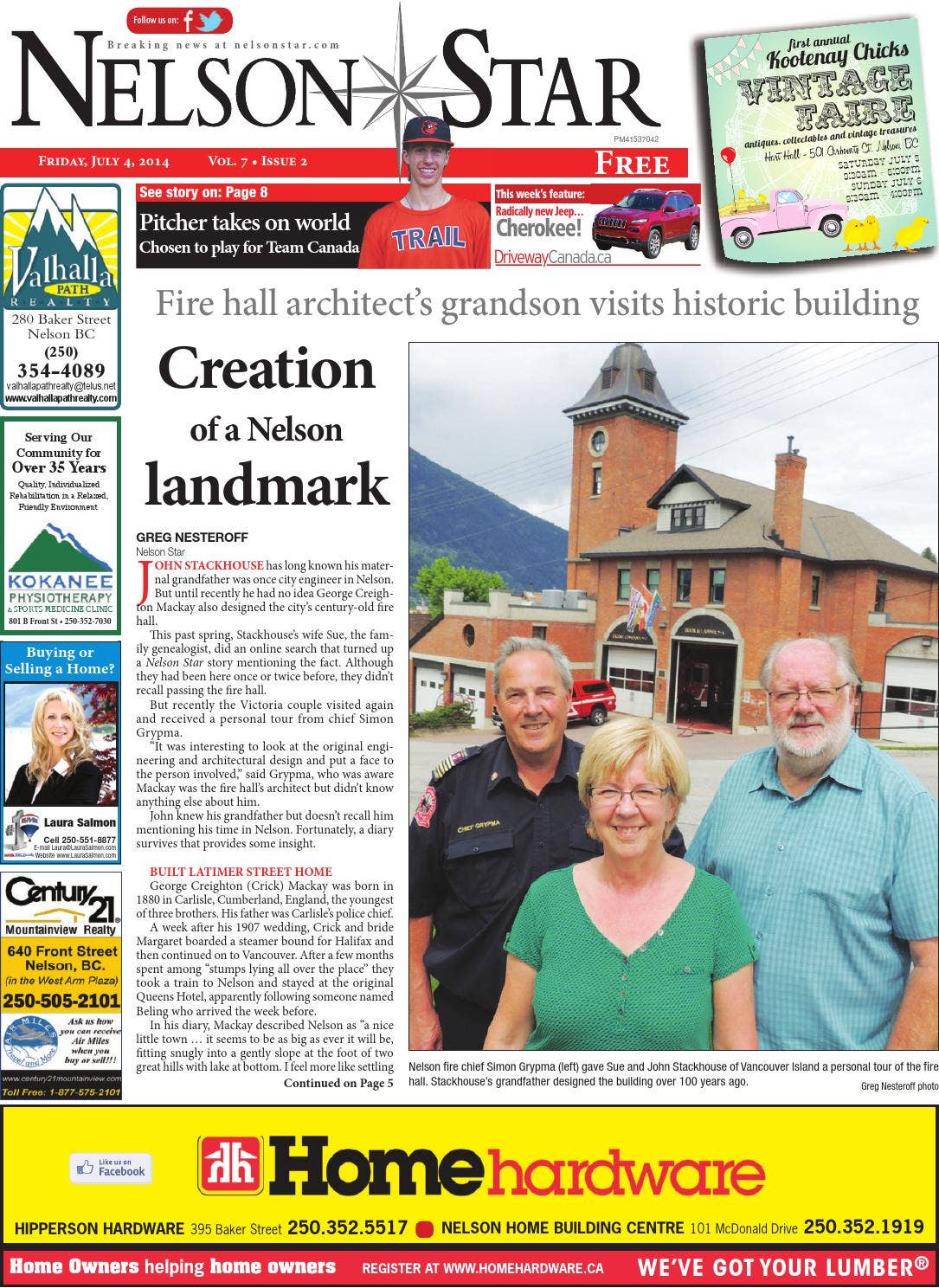 Nelson Star, July 04, 2014 by Black Press Media Group - Issuu