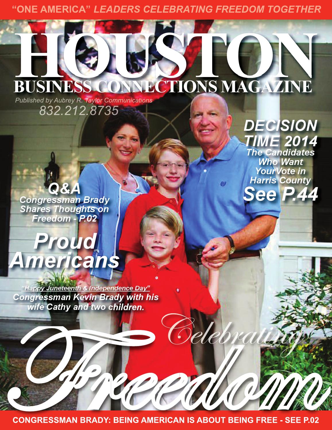 A Celebration of Freedom -- Houston Business Connections Magazine by ...