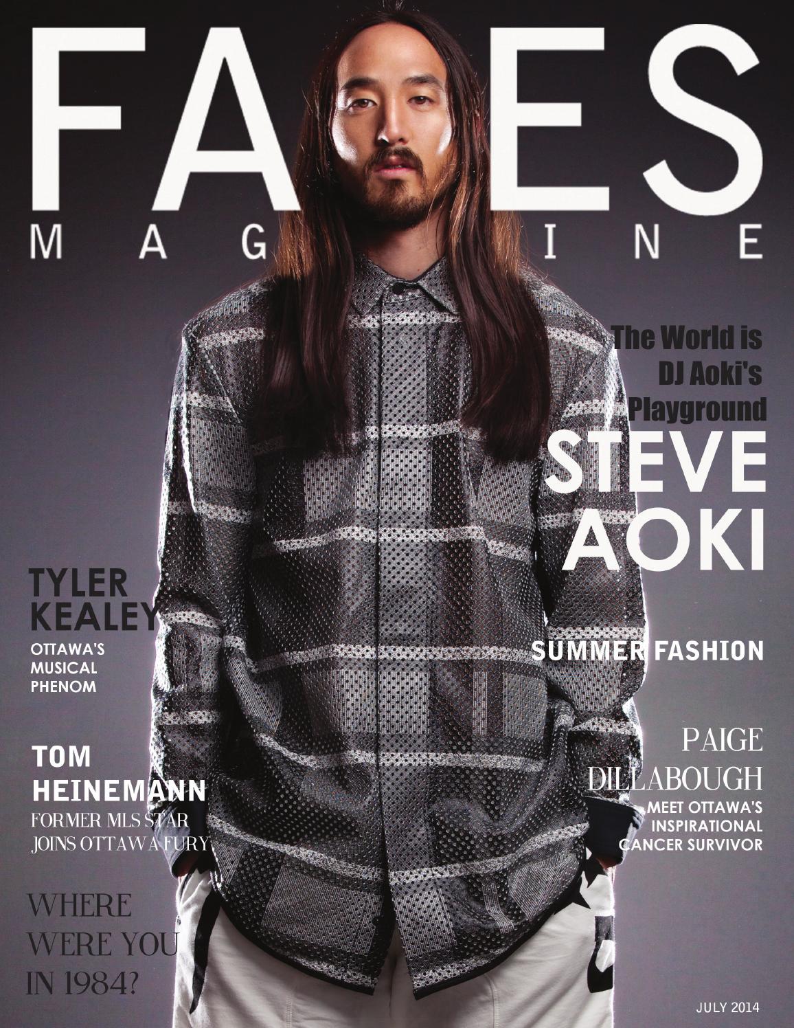 Faces Magazine July 2014 - Steve Aoki by FacesMagazine - Issuu