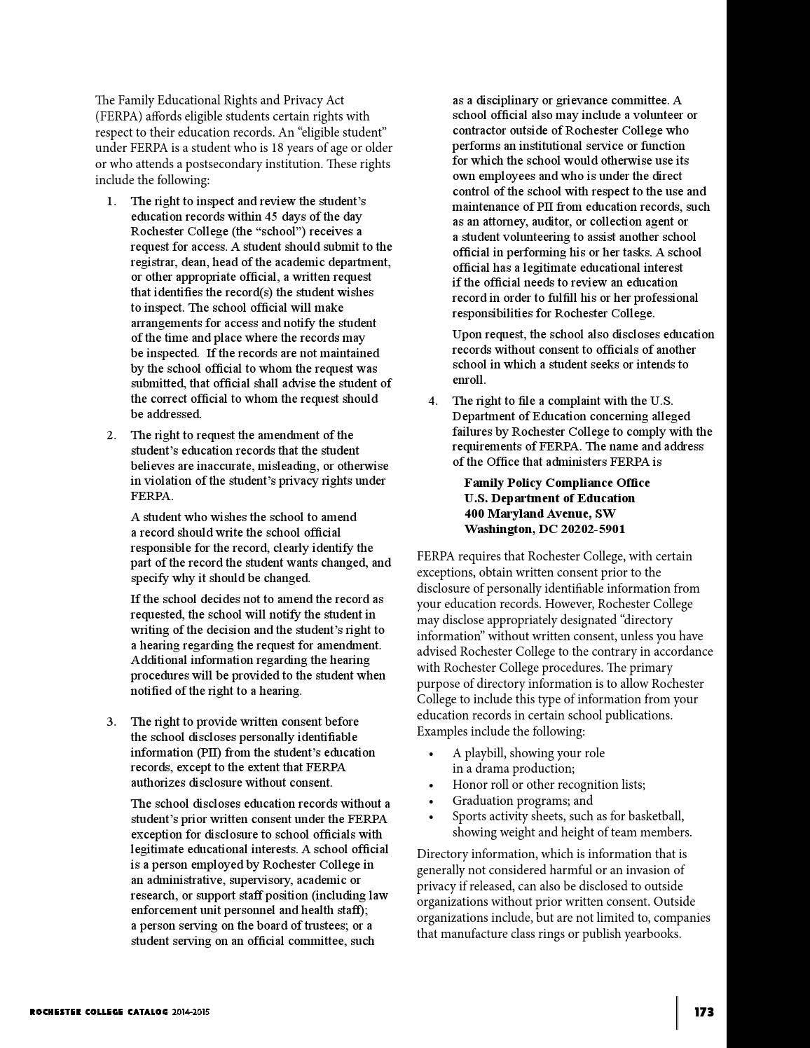 Rochester College 2014-2014 Course Catalog by Rochester Christian University - Issuu