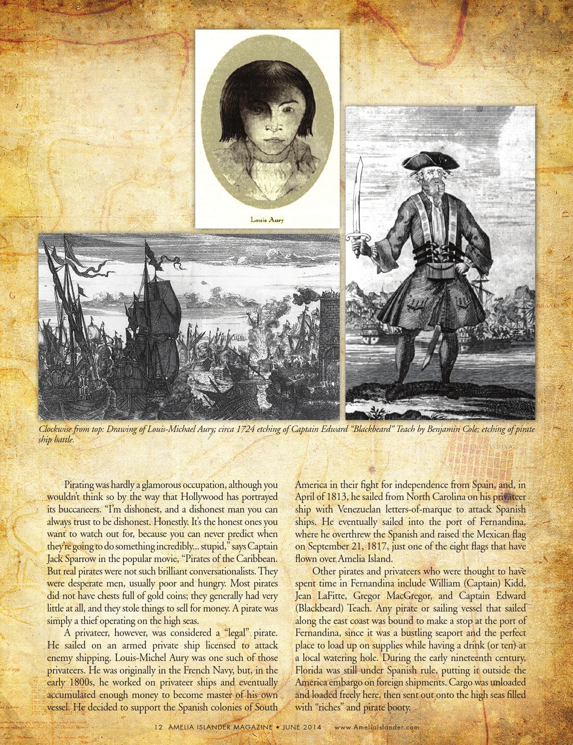 Etchings Of Edward Teach