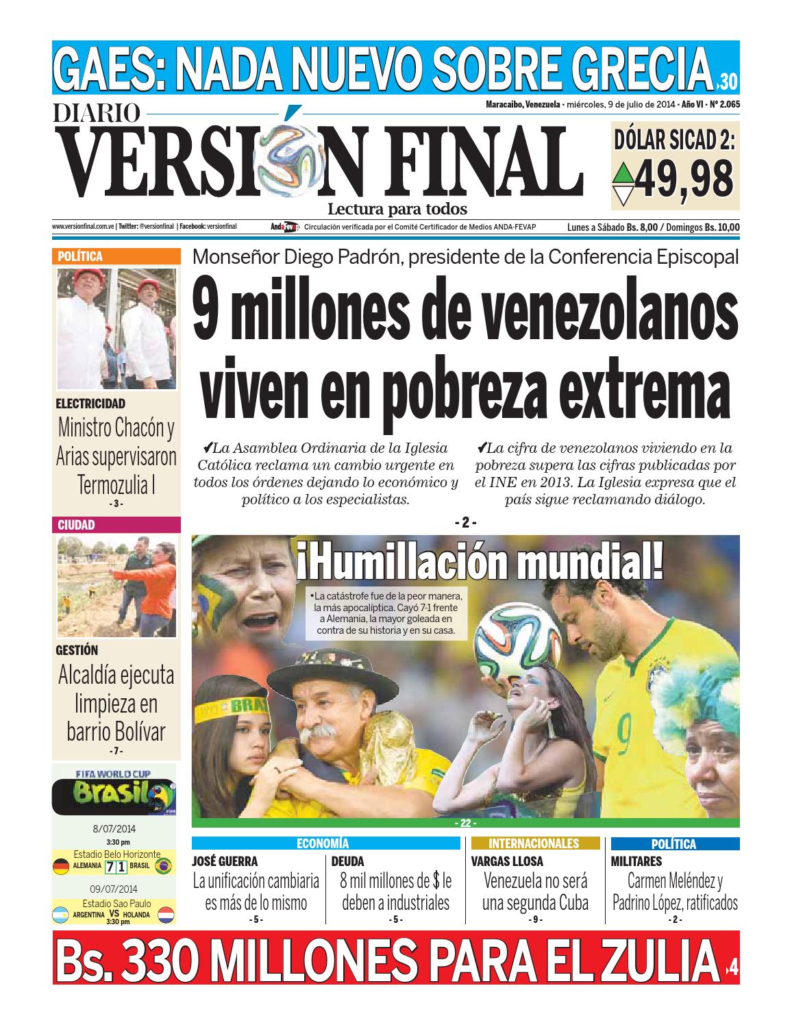Diario Versión Final by Diario Versión Final - Issuu