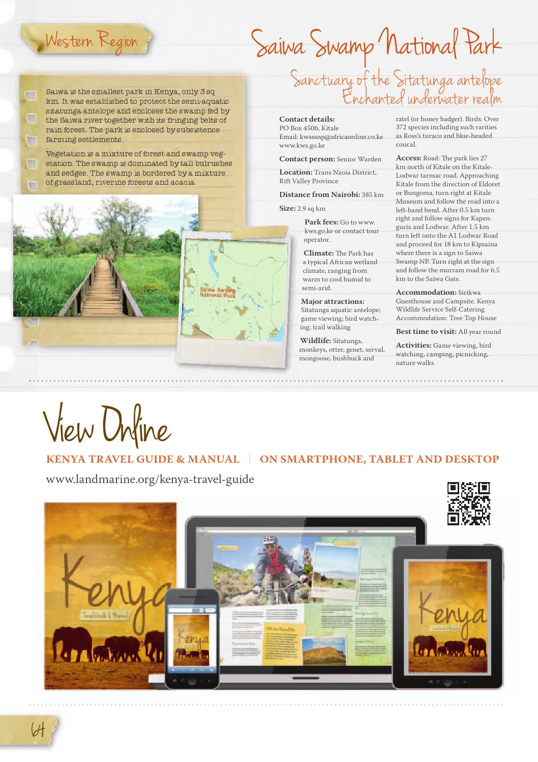 Kenya Travel Guide & Manual by Land & Marine Publications Ltd. - Issuu