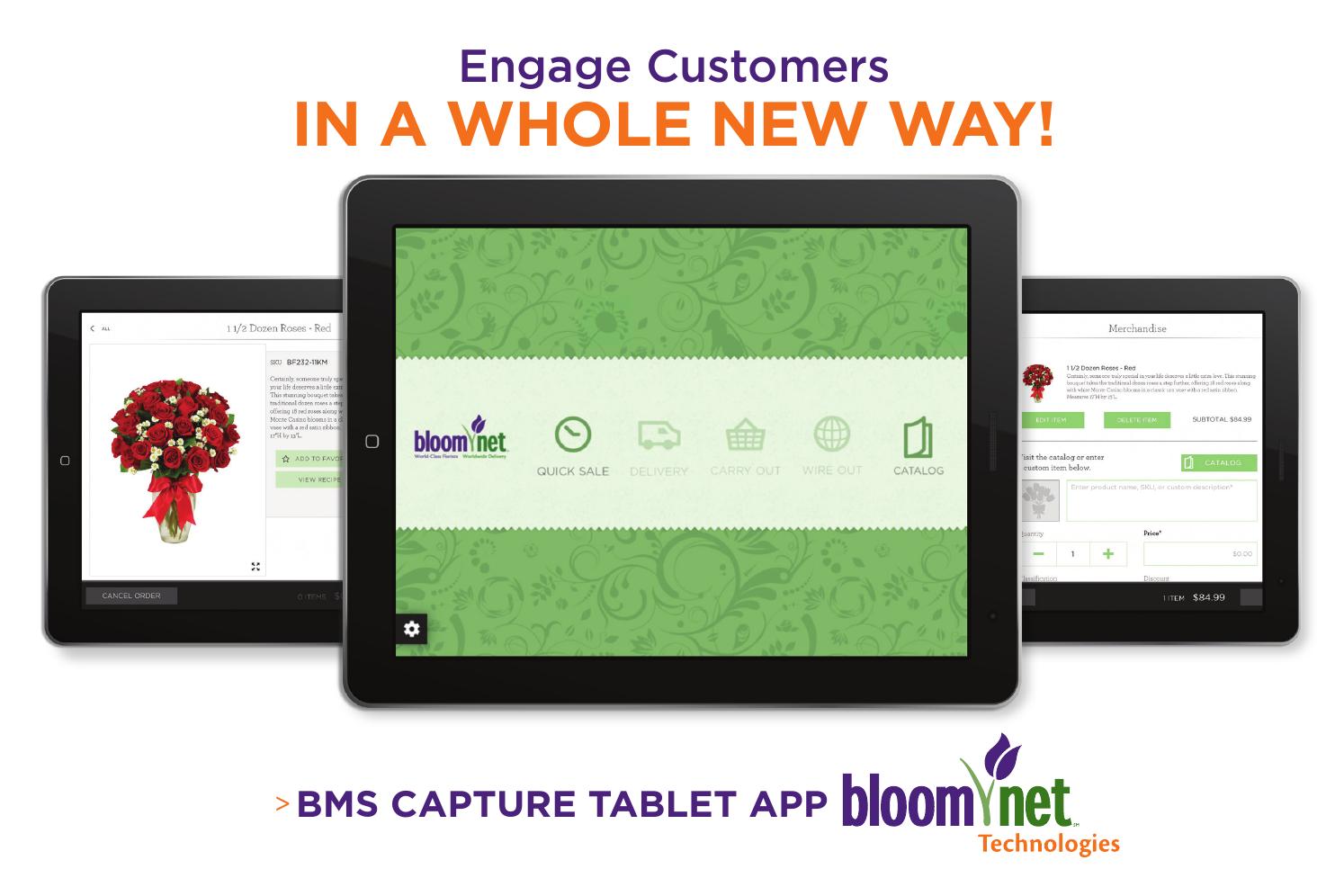 BMS Capture Order App Postcard by BloomNet - Issuu