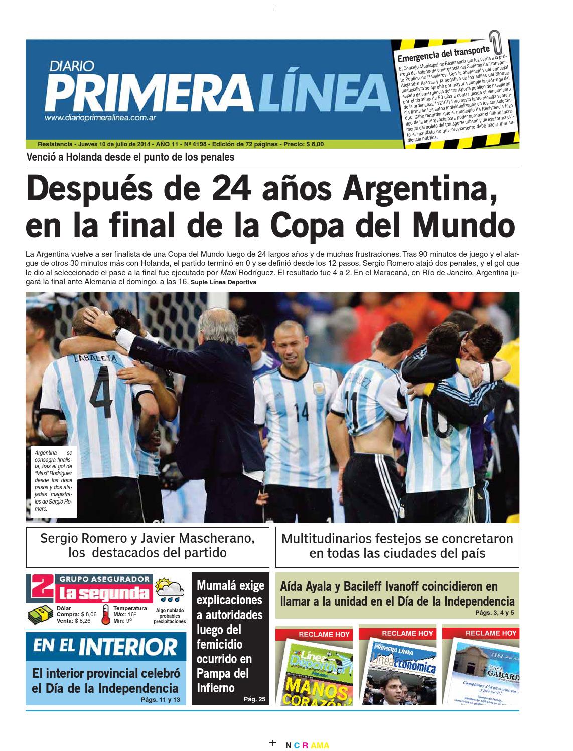 Primera Línea 4198 10 07 14 by Diario Primera Linea - Issuu