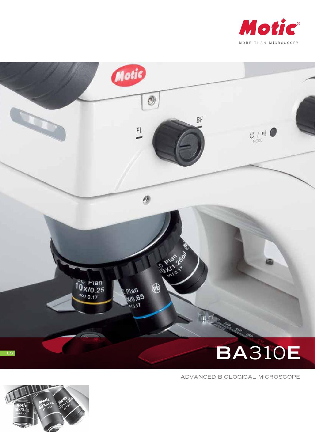 BA310E Catalogue EN by MOTIC EUROPE - Issuu