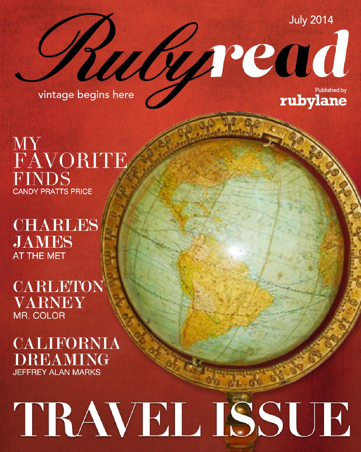 Ruby Read July, 2014 by Ruby Lane - Issuu