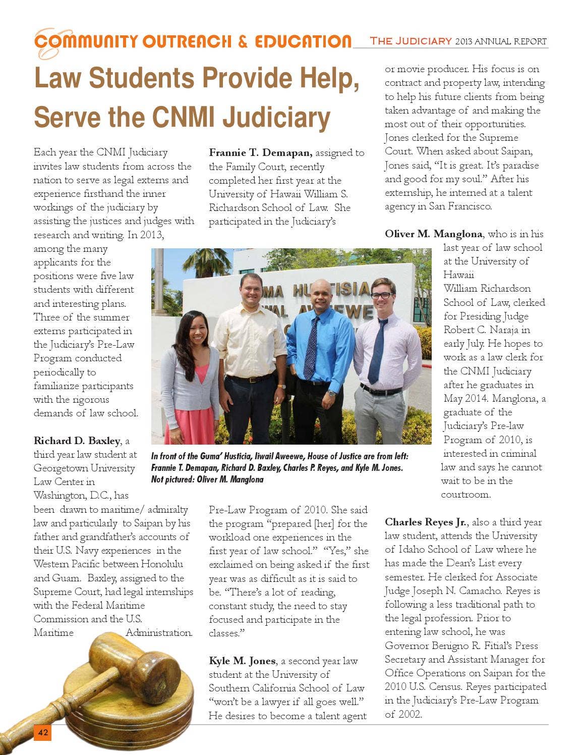 NMI JUDICIARY 2013 ANNUAL REPORT by Commonwealth Judiciary - Issuu