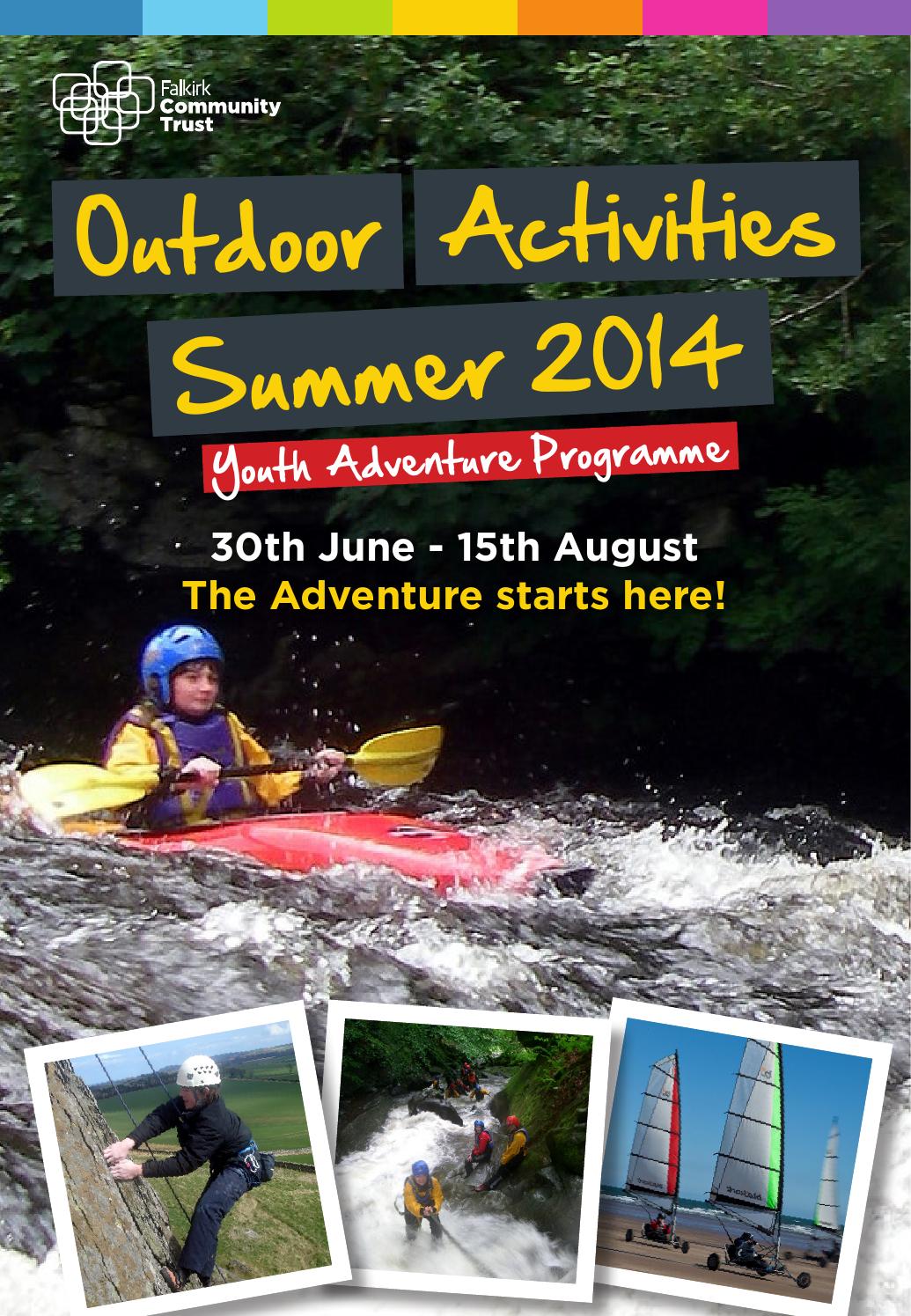 Summer Outdoors Programme by Falkirk Leisure & Culture - Issuu