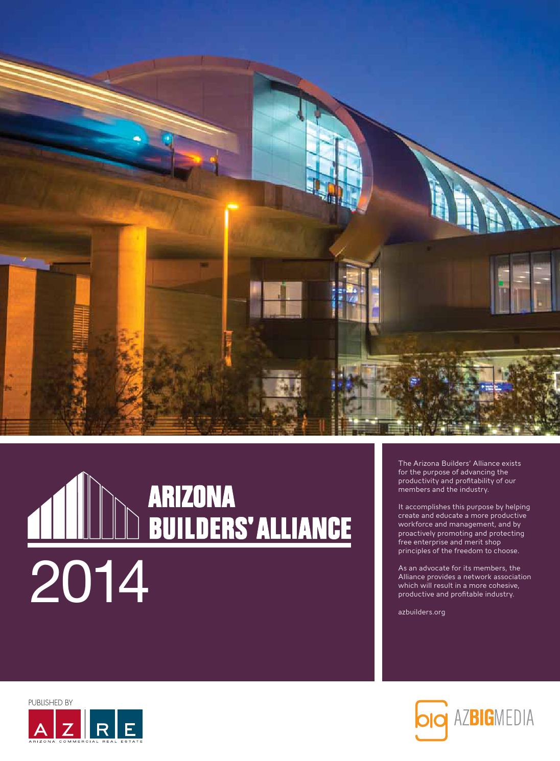 Arizon Builders' Alliance 2014 by AZ Big Media - Issuu