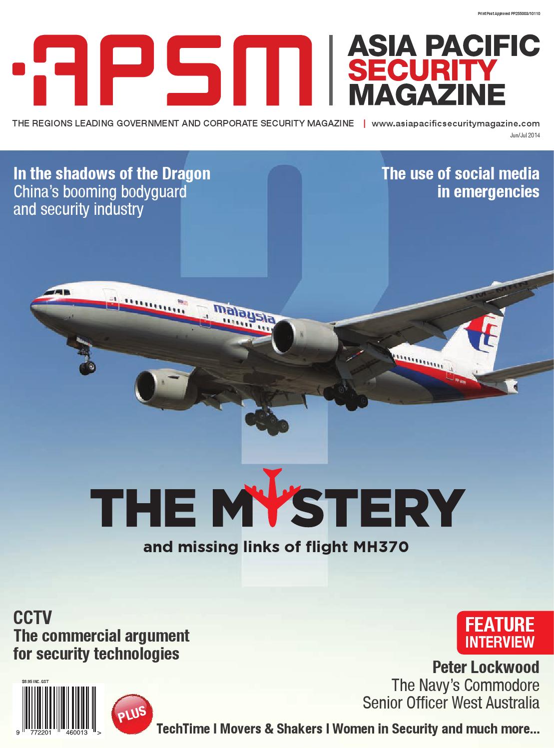 Asia Pacific Security Magazine July/Aug 2014 by MySecurity Marketplace ...