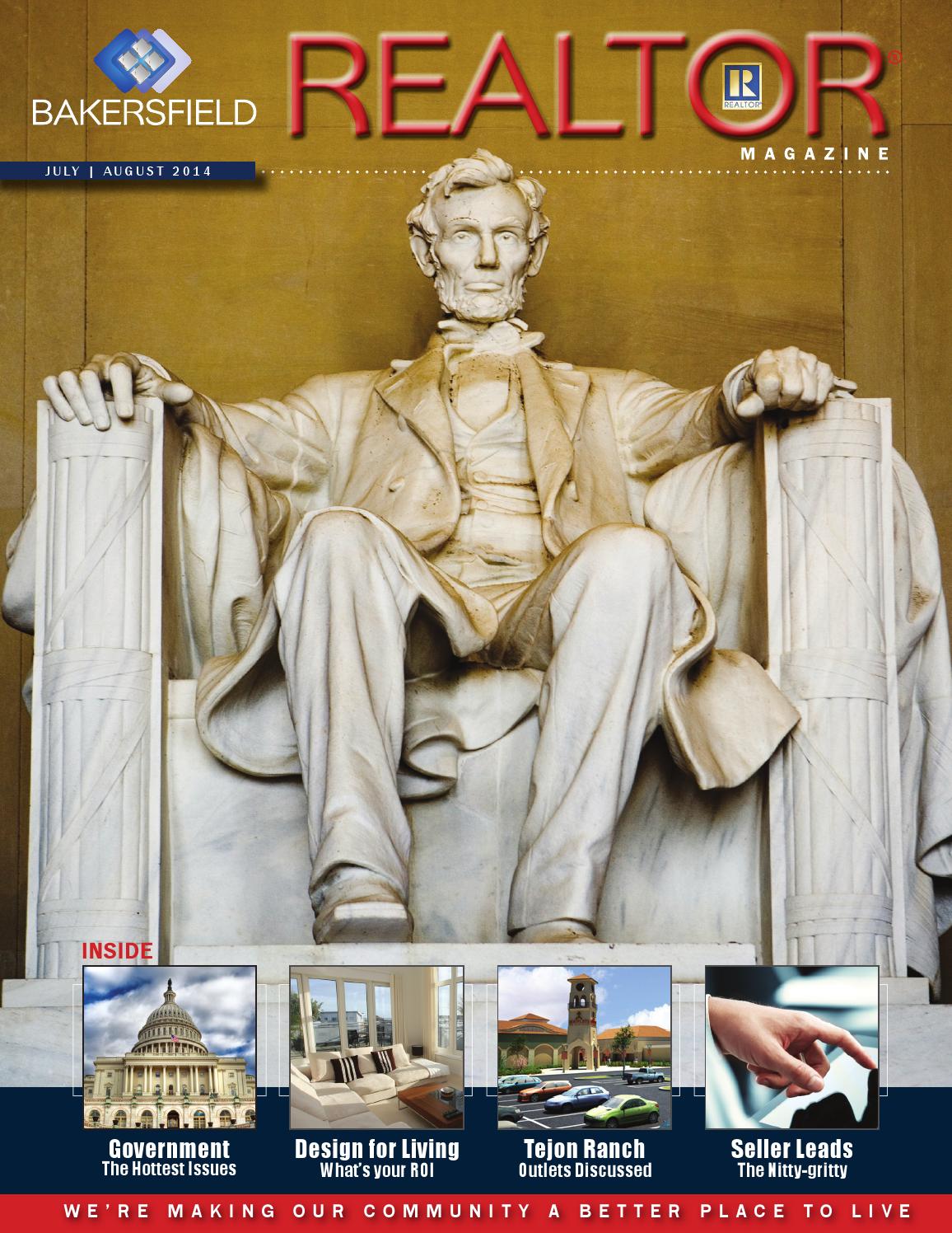 Realtor Magazine July August 2014 by Bakersfield Association of ...